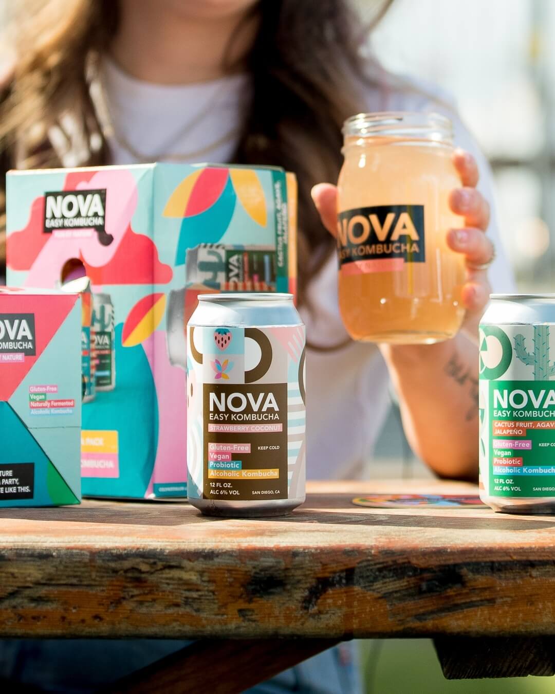 Nova Kombucha • Novo Brazil & Nova Kombucha - San Diego, CA